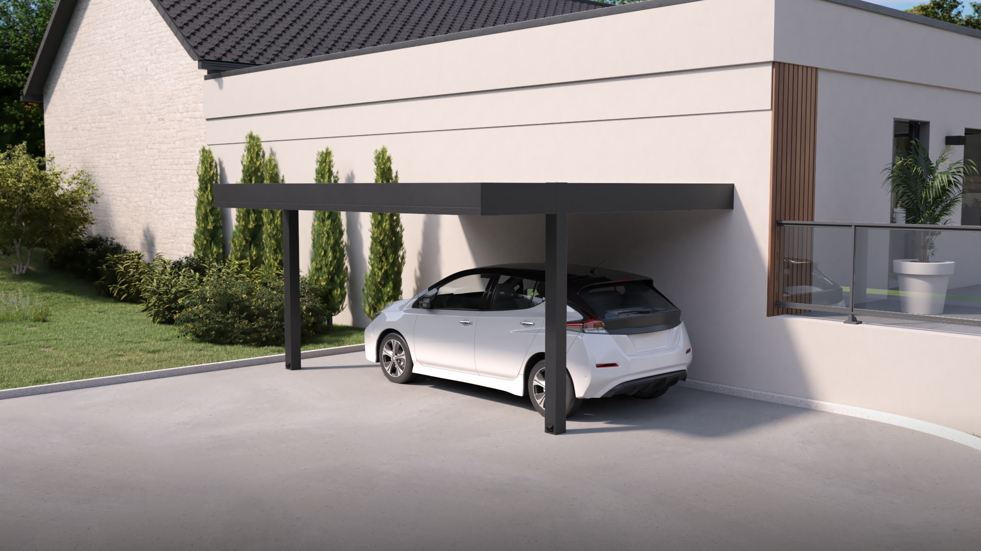 Nouveau carport évolutif Parkeo - AluK